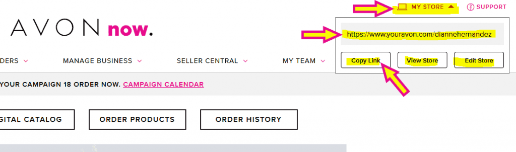 Your Avon Online Store: How It Works BeautyReps4Success.com