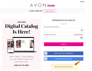 How To Log In To Your Avon Dashboard BeautyReps4Success.com